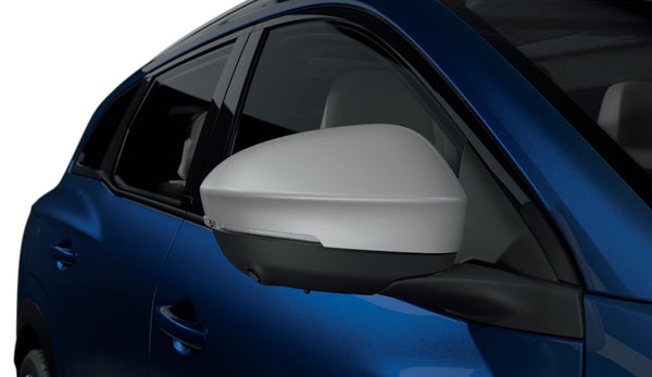 Genuine Renault Austral Mirror Covers Door - Light Grey | 963H18815R
