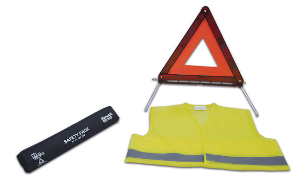Genuine Renault Safety Kit One Vest And One Triangle | 7711780762