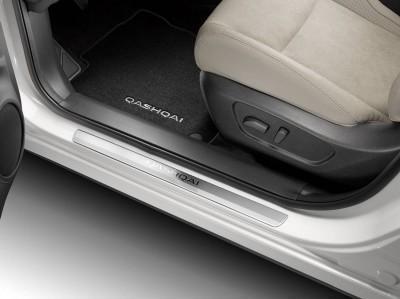 Nissan Qashqai (J11E/B) Aluminium Entry Guards, Non-Illuminated ...