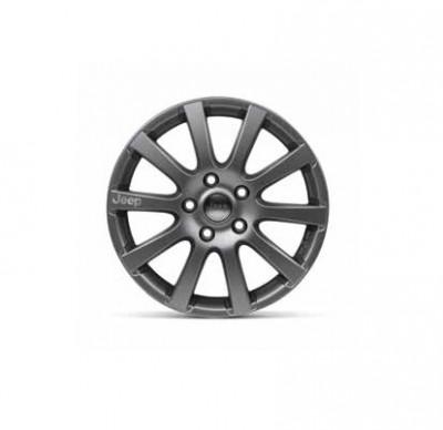 Jeep Grand Cherokee (WK2) Ten Spoke 18" Alloy Wheel, Matt Black | K82212377