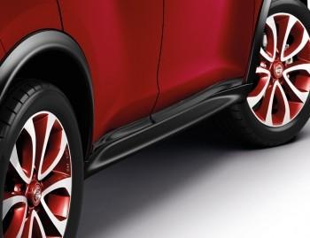 Nissan Juke (F15E) Black Side Door Sill Strips 2010-2019 | KE7601KA00BK