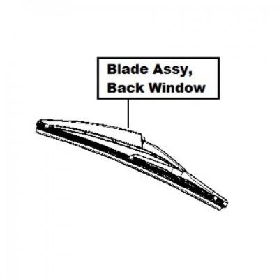 Dacia Blade Assy, Back Window Wiper | 287909363R