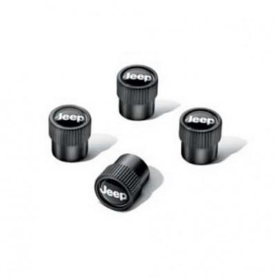 Jeep Valve Stem Caps, Black | K82214622