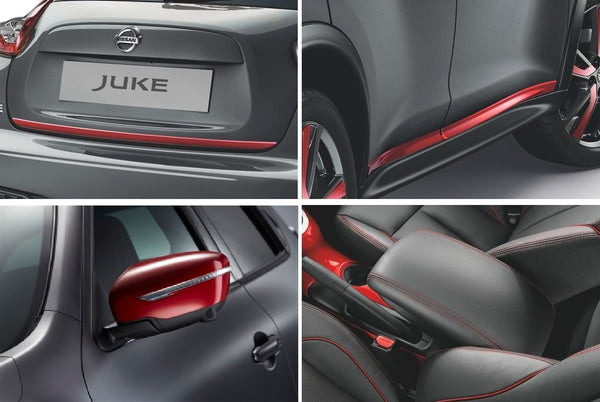 Nissan Juke Detroit Red 'Special Edition' Accessory Pack | 2000000007714