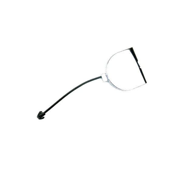 Fiat 500 Rear Bumper Towing Eye Cover, Chrome | 735455393