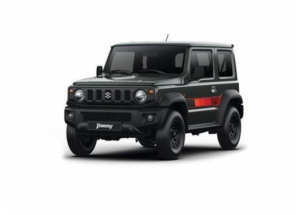 Suzuki Jimny Side decal set, red/black | 990E0-78R93-000
