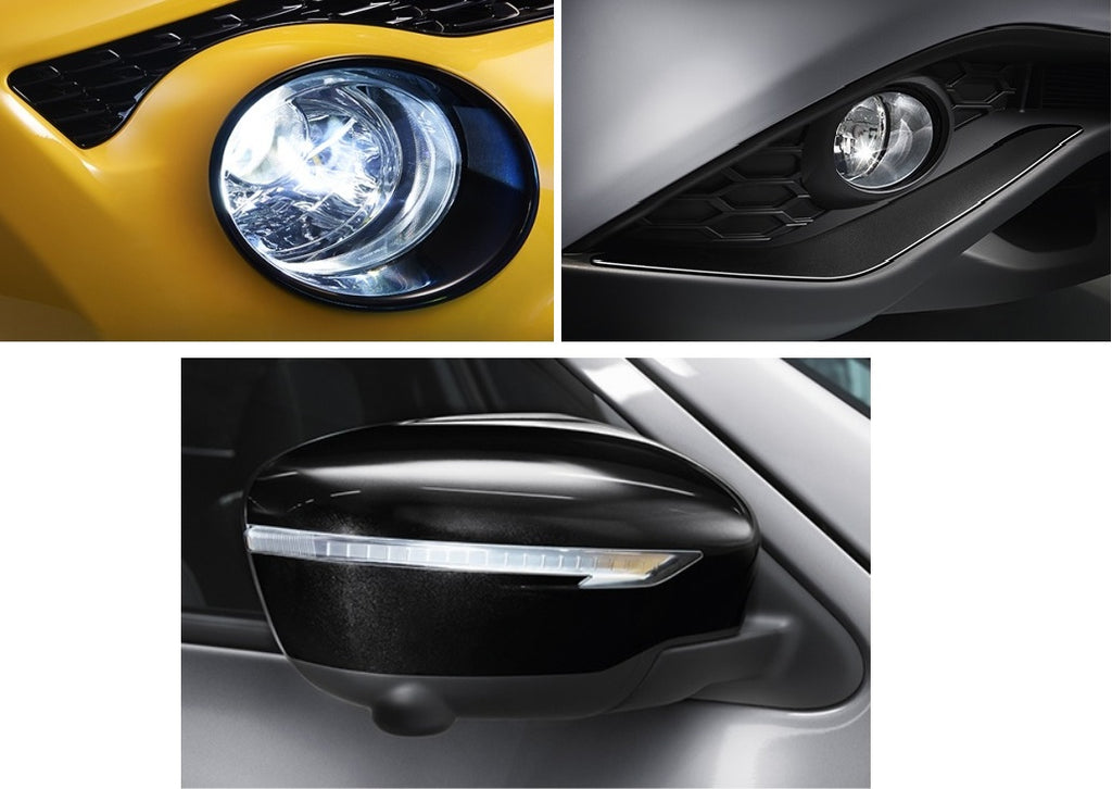 Nissan Juke (F15E) Exclusive Exterior Pack, w/o HL washers - colour ...