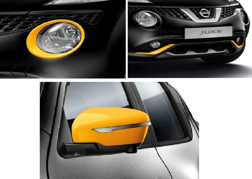 Nissan Juke (F15E) Exclusive Exterior Pack, w/o HL washers - colour ...