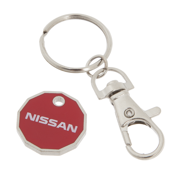 Nissan Trolley Coin Keyring GBP | NIS035
