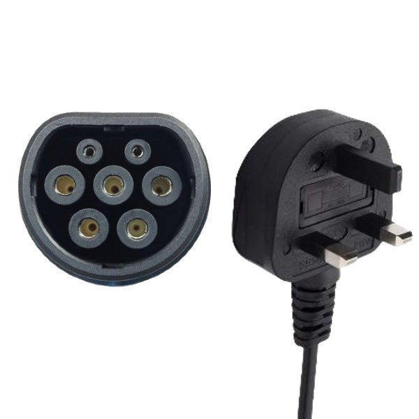 EV Portable Charger UK Type 2 - 7 Meter | CC&N-80-EV